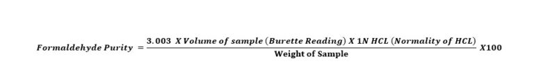 What is the testing of formaldehyde? 1. Ensuring Quality and Purity ...