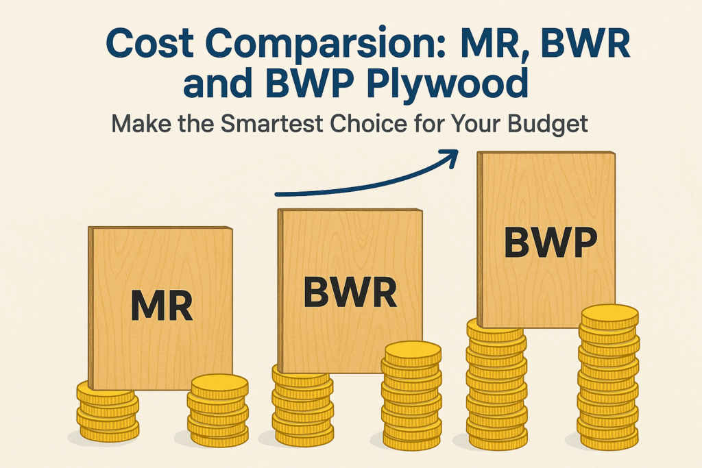 Cost Comparison: MR, BWR, and BWP Plywood